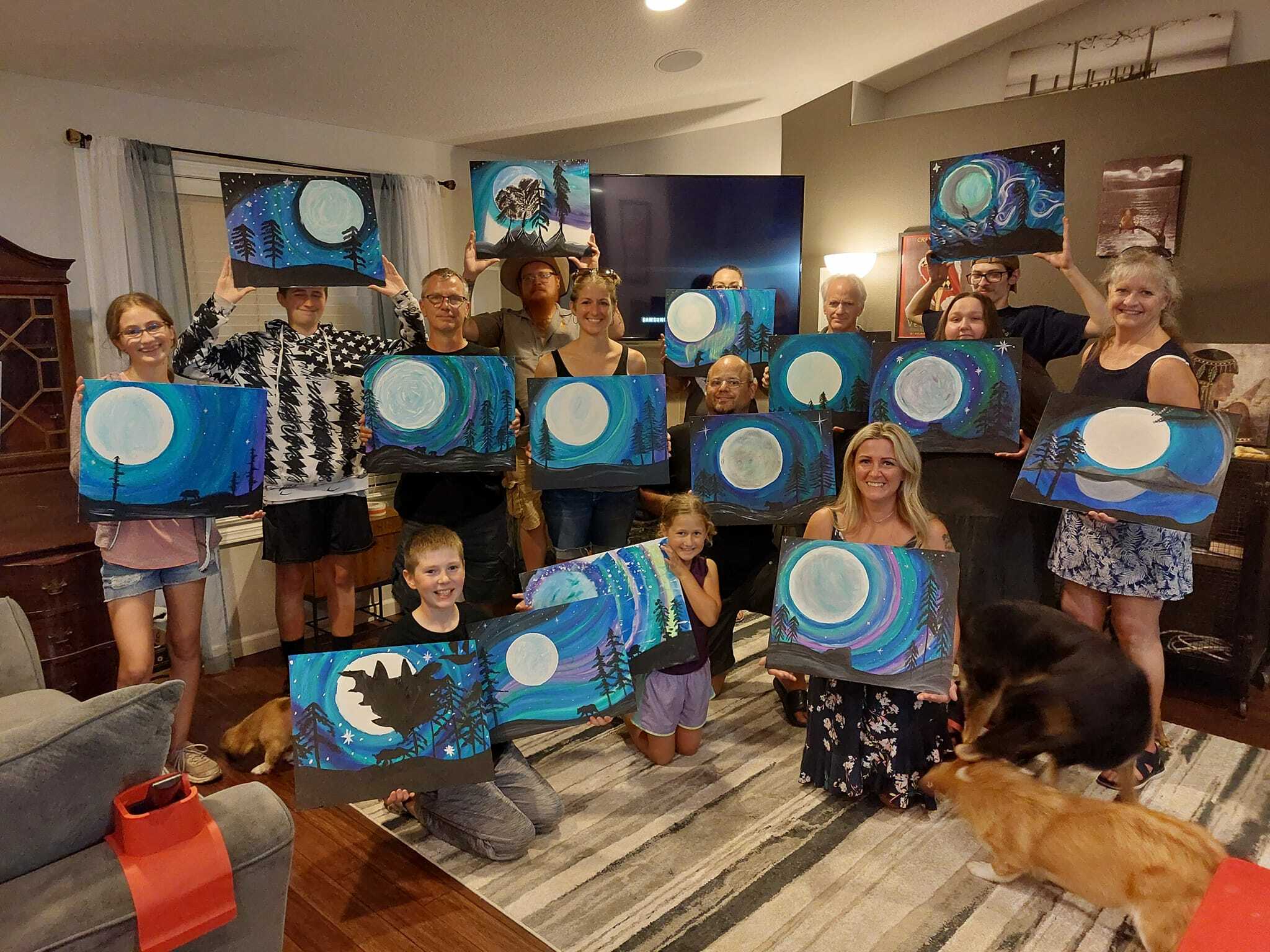 Private Paint-Parties, Public Paint-Parties, FUNdraiser Paint-Parties ...