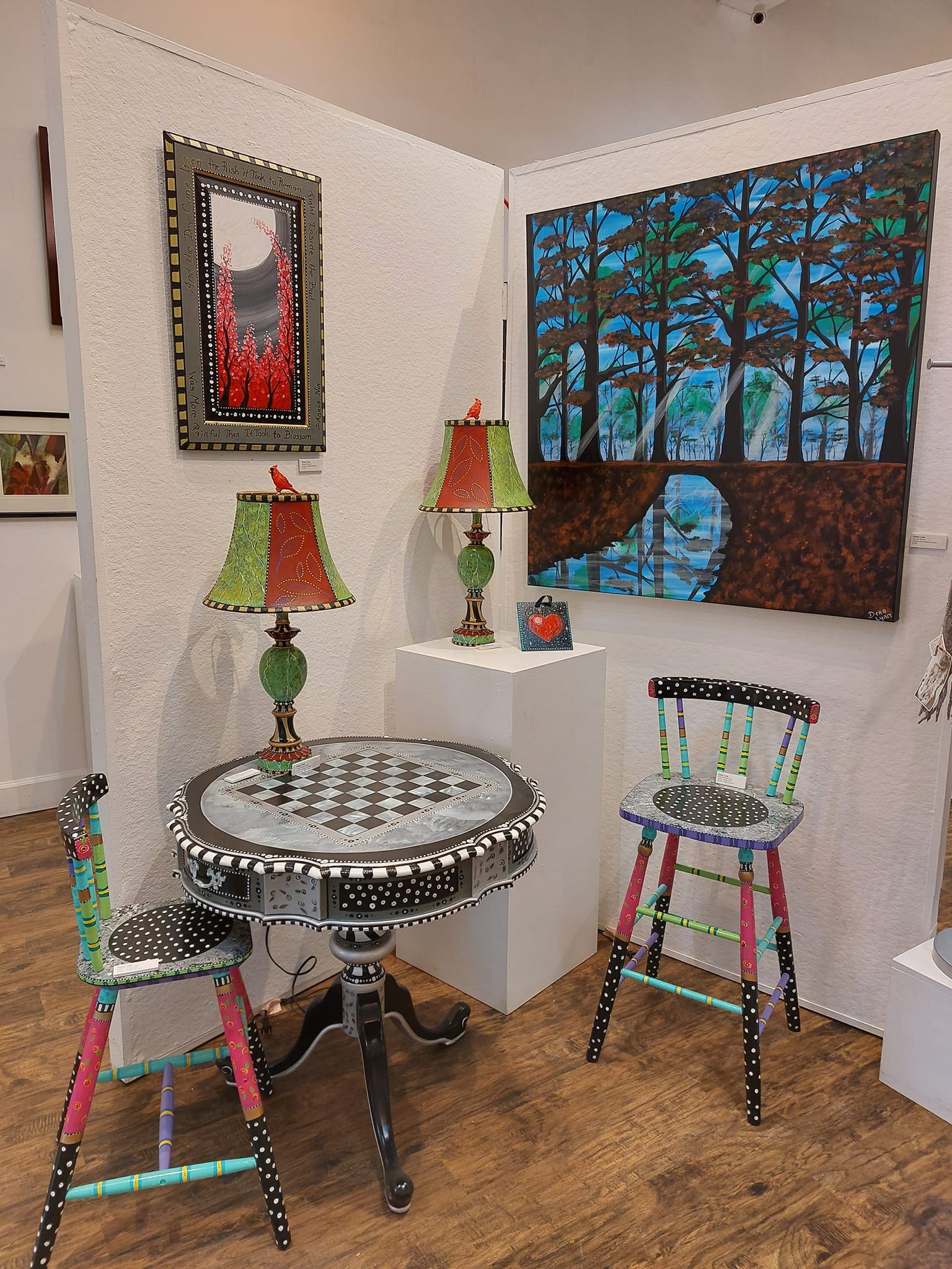 You're Invited to Check Out my Art Show at Lunaria Gallery, in Silverton, Oregon - All of March ...